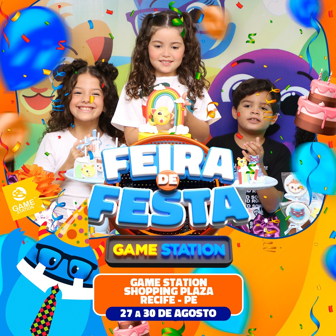 FEIRA DE FESTA GAME STATION - Game Station