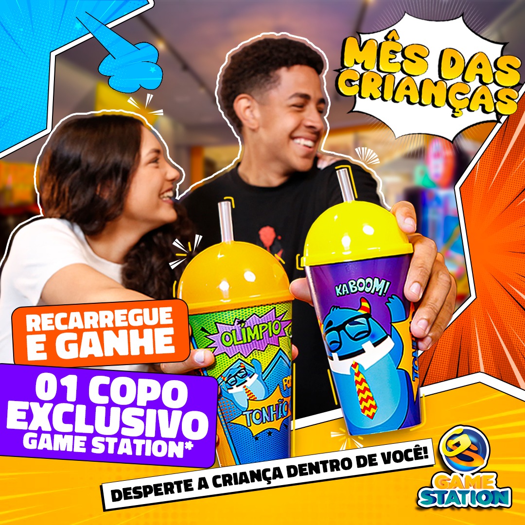 O MÊS DAS CRIANÇAS COMEÇOU NA GAME STATION! - Game Station